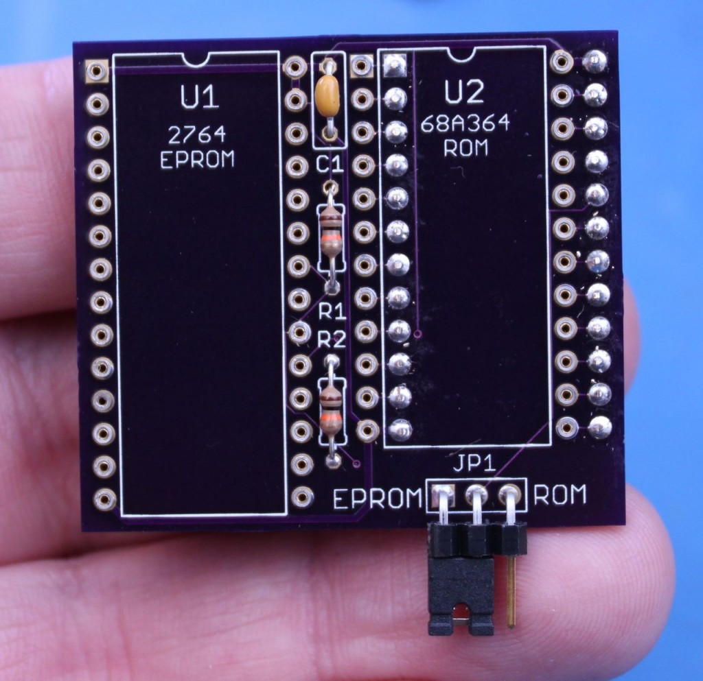 Version 2 of TRS-80 Model 4 ROM Adapter – Mark's Tech Journal