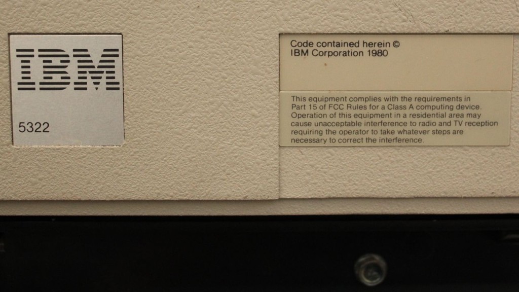 IBM 5322 System/23 Datamaster Internals – Mark's Tech Journal