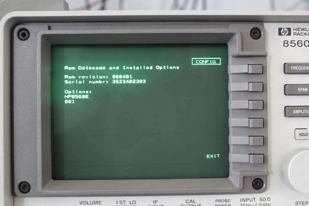 HP 8560E Spectrum Analyzer – Mark's Tech Journal