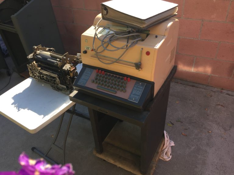 My First Teletype Model 28 – Mark's Tech Journal