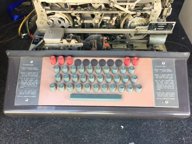My First Teletype Model 28 Marks Tech Journal