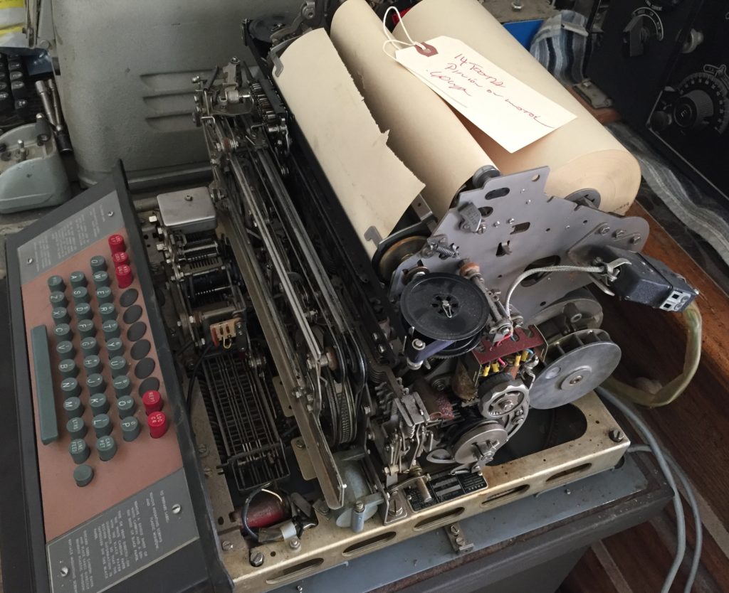 My First Teletype Model 28 – Mark's Tech Journal
