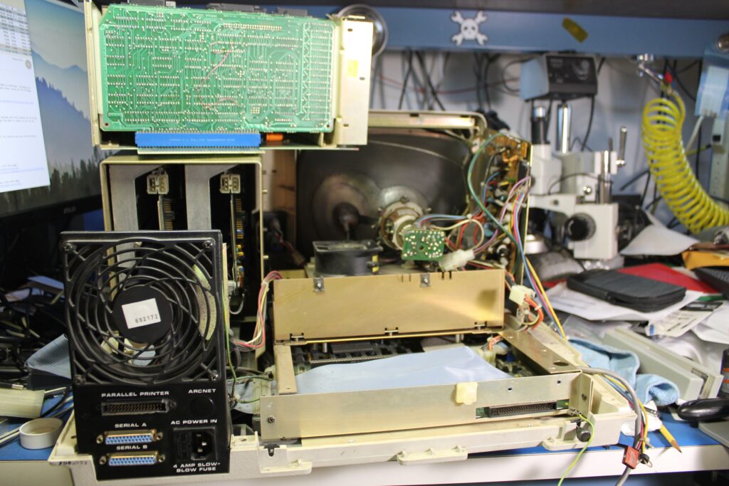 Tandy 6000 Power Supply Replacement – Mark's Tech Journal